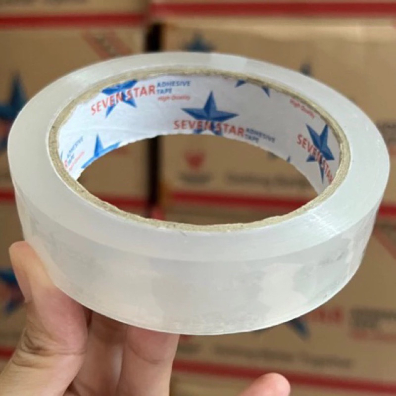 Jual Solasi Tanggung 24mm | Isolasi Bening 1 inch 90 yard | lakban ...