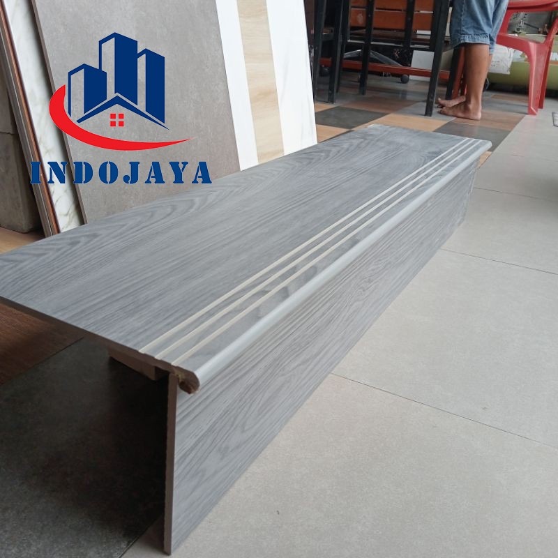 Jual granit tangga motif kayu 30x80 30x90 stepnosing dobble bevel ...