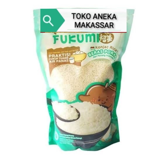 Jual FUKUMI BERAS PORANG KONJAC RICE 1KG | Shopee Indonesia