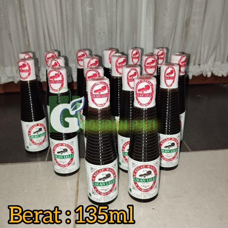 Jual KECAP MANIS CAP IKAN LELE KHAS PATI BOTOL PLASTIK 135ML | Shopee ...