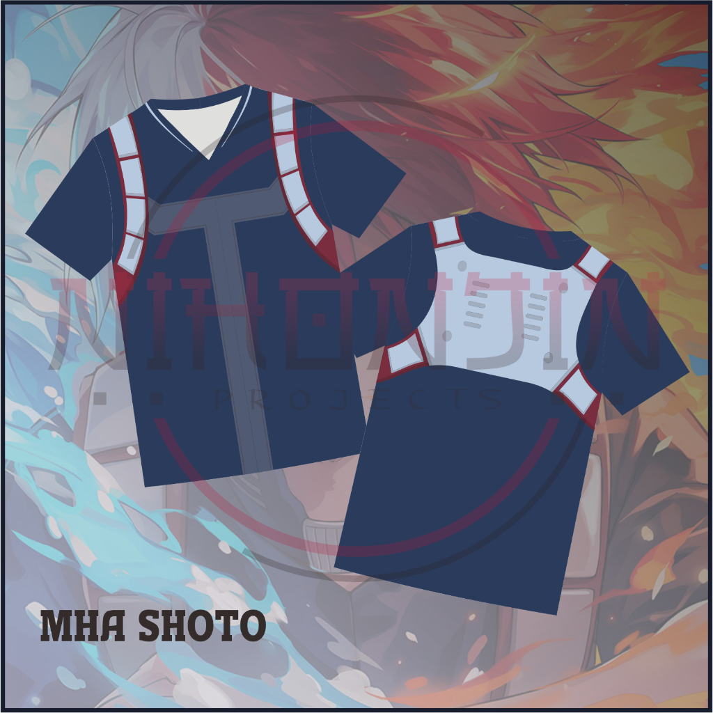 Jual [PO] Shoto Todoroki Battle Suit MHA | Shopee Indonesia