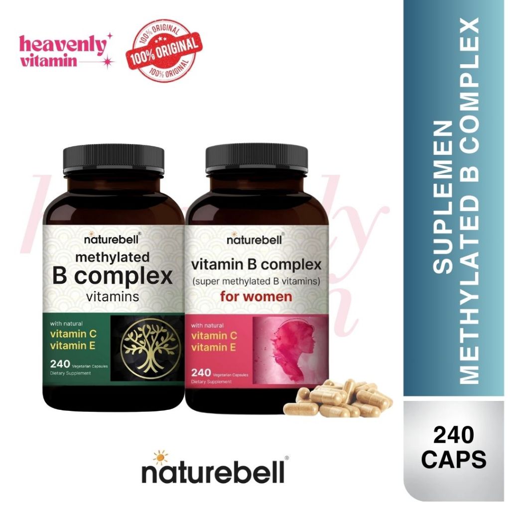 Jual Naturebell Vitamin B Complex for Women - 240 Veggie Capsules ...