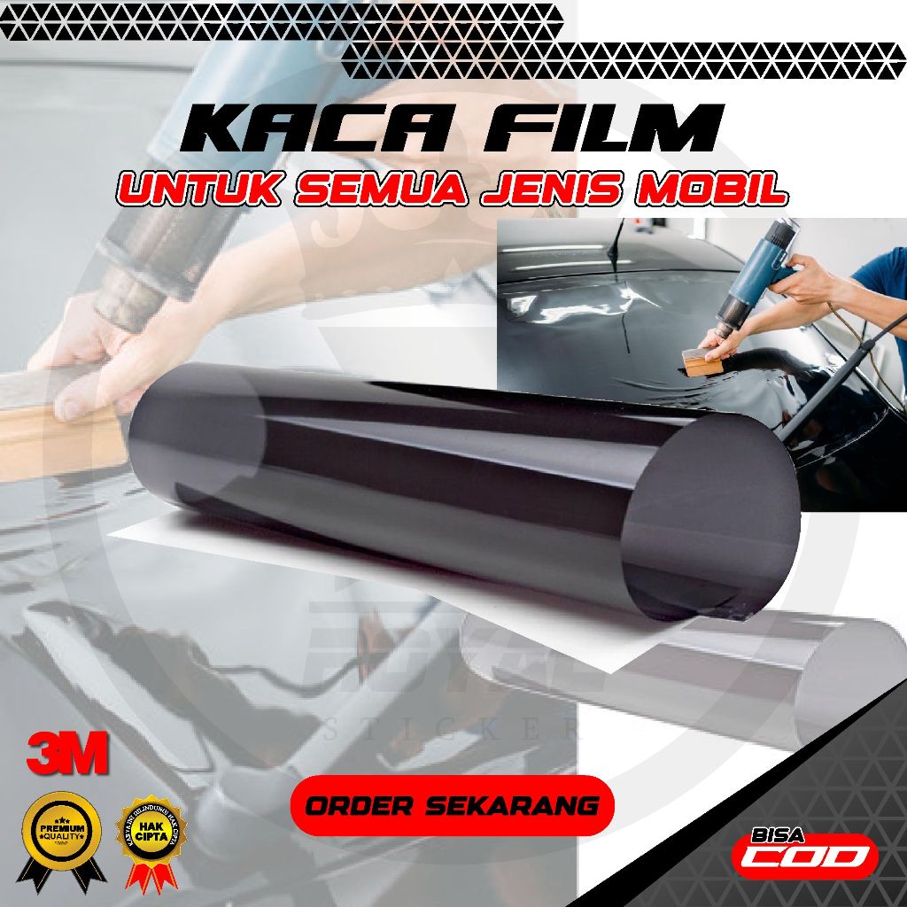 Jual KACA FILM MOBIL 3M BLACK BEAUTY 40 60 80% STIKER MOBIL NERKUALITAS | Shopee Indonesia