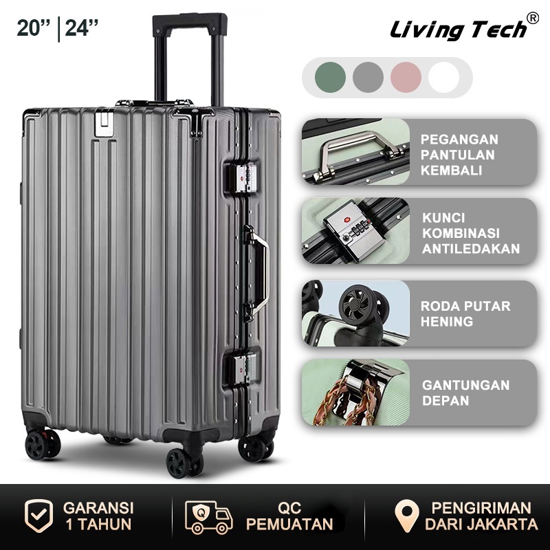 Jual Koper 20-24 Inch Tsa Lock / Koper Fashion Korea Koper Multifungsi ...