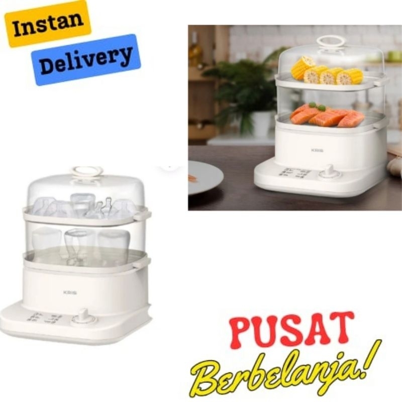 Jual Pengukus Makanan 800 Watt UK 6 Ltr- Putih | Shopee Indonesia