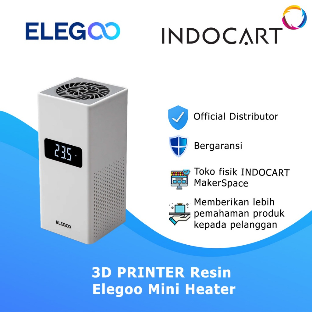 Jual 3D PRINTER Resin Elegoo Mini Heater Intelligent Temperature ...
