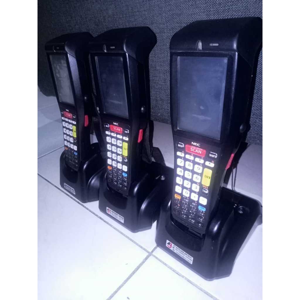 Jual Scanner Barcode PDA NEC S1635-01B tanpa baterai dan adaptor ...