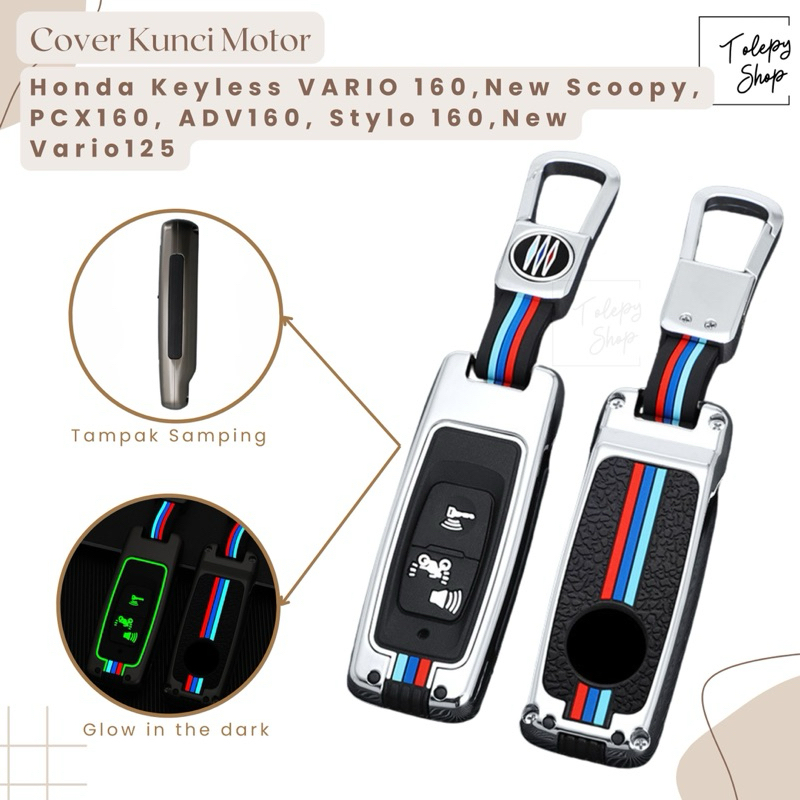 Jual Cover Kunci Honda Keyless VARIO 160 / NEW SCOOPY / PCX 160 / ADV ...
