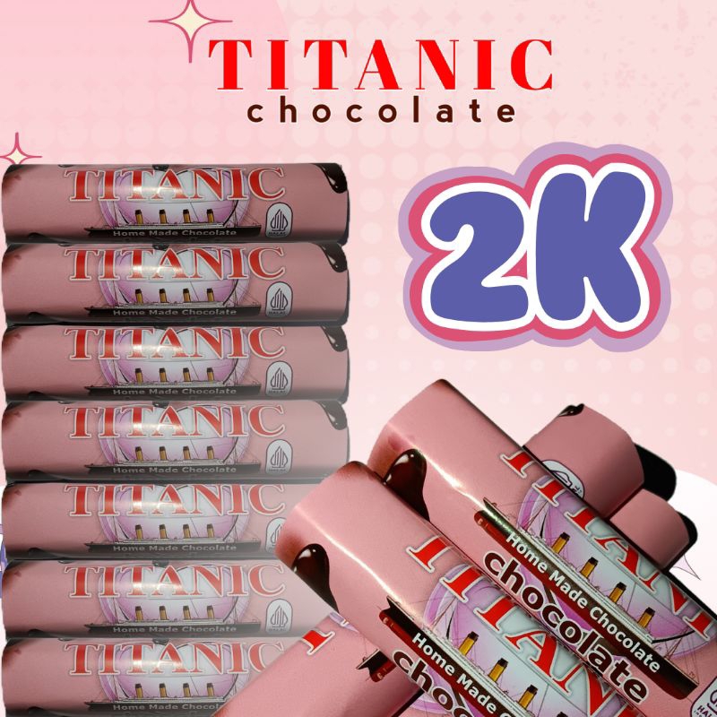 Jual TITANIC CHOCOLATE Original 30g/Cokelat Batangan 30g | Shopee Indonesia