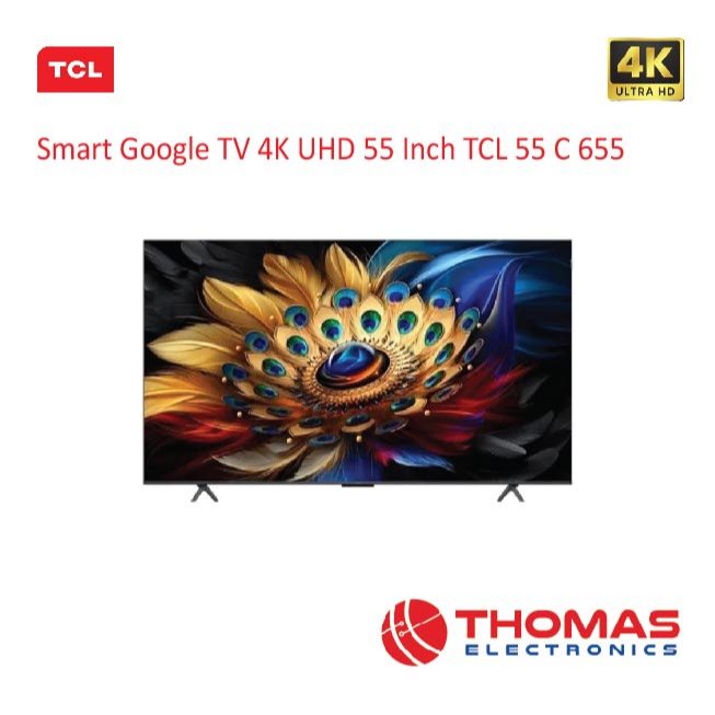 Jual Google QLed TV 4K UHD 55 Inch TCL 55C655 55 C 655 HDR 10 Garansi Resmi | Shopee Indonesia