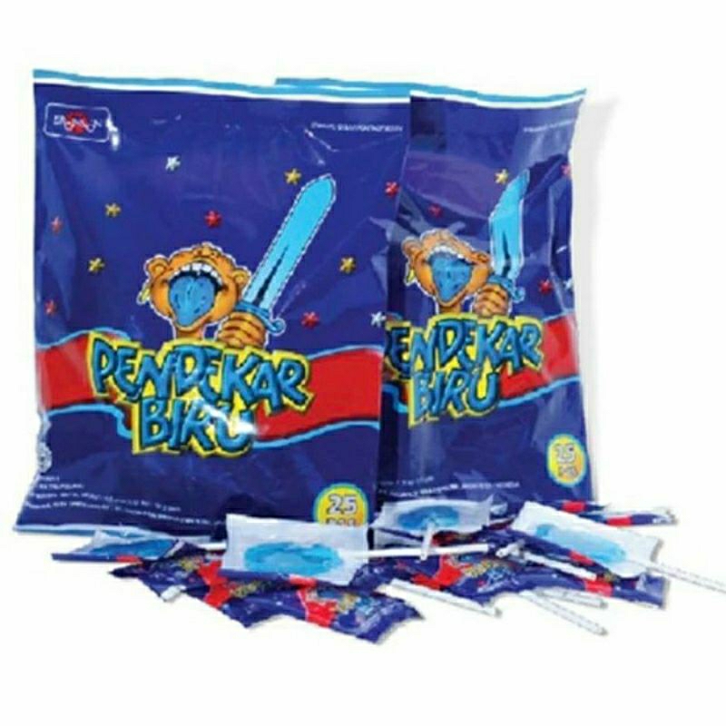 Jual permen pendekar biru 1pack isi 25pcs | Shopee Indonesia