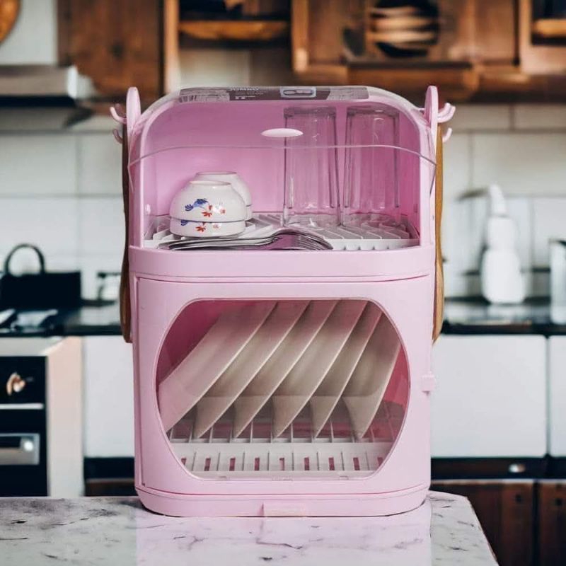 Jual Technoplast Rak Peniris Piring 2 Susun Dish Rack Dapur Plastik ...