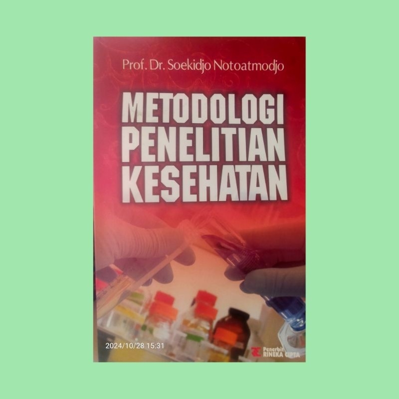 Jual METODOLOGI PENELITIAN KESEHATAN OLEH SOEKIDJO | Shopee Indonesia