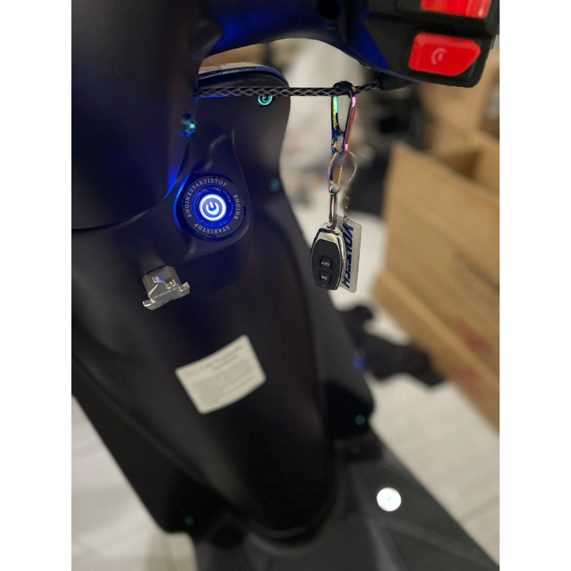 Jual kunci kontak keyless remote universal untuk motor | Shopee Indonesia