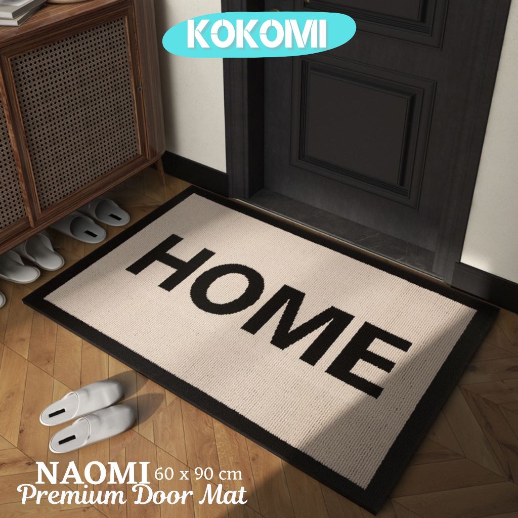 Jual KOKOMI Keset Pintu Rumah MEGUMI Keset Kaki Anti Slip Outdoor Keset ...