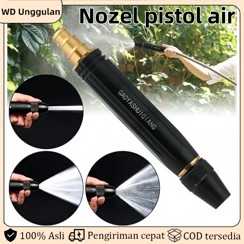 Jual Nozel pistol air kepala Semprotan Air untuk cuci motor Tanpa ...
