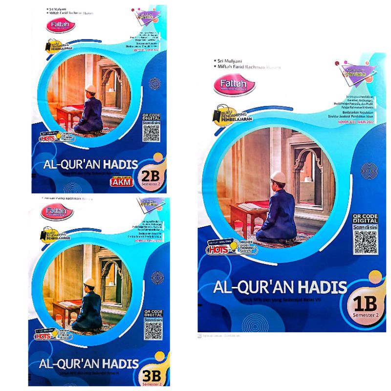Jual BUKU LKS FATTAH SMP MTS QURDIST AL-QUR'AN HADIS KELAS 7 8 9 SEMESTER 2 GENAP KURIKULUM ...