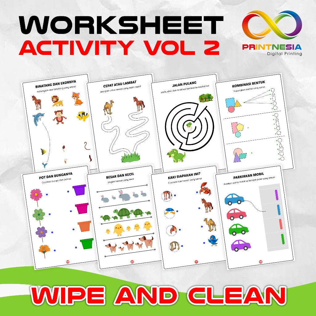 Jual Buku Aktivitas Pertama ku Activity Worksheet - Lembar Kerja ...