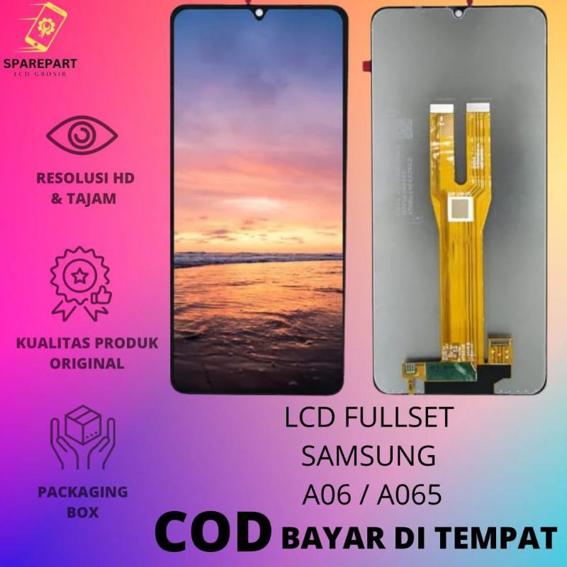 Jual LCD FULLSET SAMSUNG A06 / A065 ORIGINAL TOUCHSCREEN LCD | Shopee ...