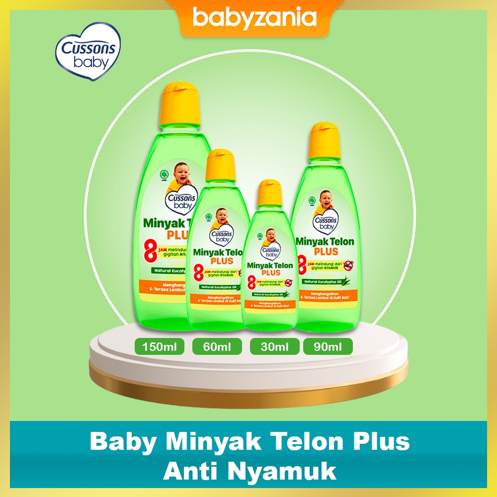 Jual Cussons Baby Minyak Telon Plus Anti Nyamuk - 30ml 60ml 90ml 150ml | Shopee Indonesia