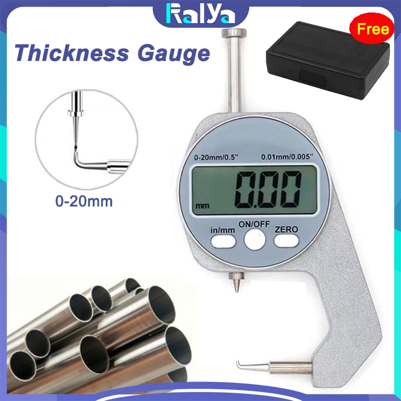 Jual Alat Ukur Ketebalan Alat Ukur Digital Thickness Gauge Besi Plat ...