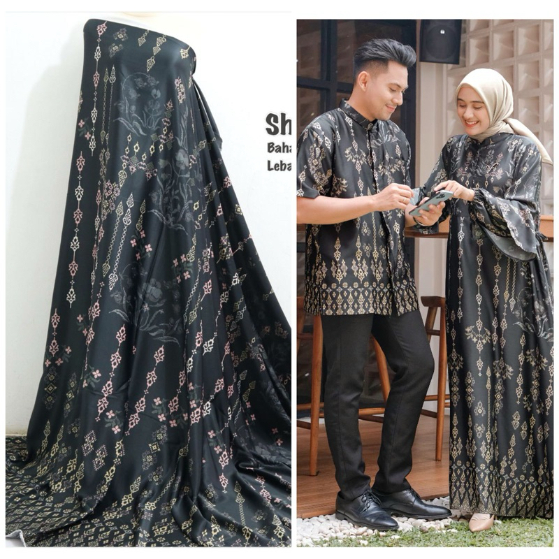 Jual Bahan Silk | Motif couplean | Kain Meteran | Kain sarimbit | Kain ...