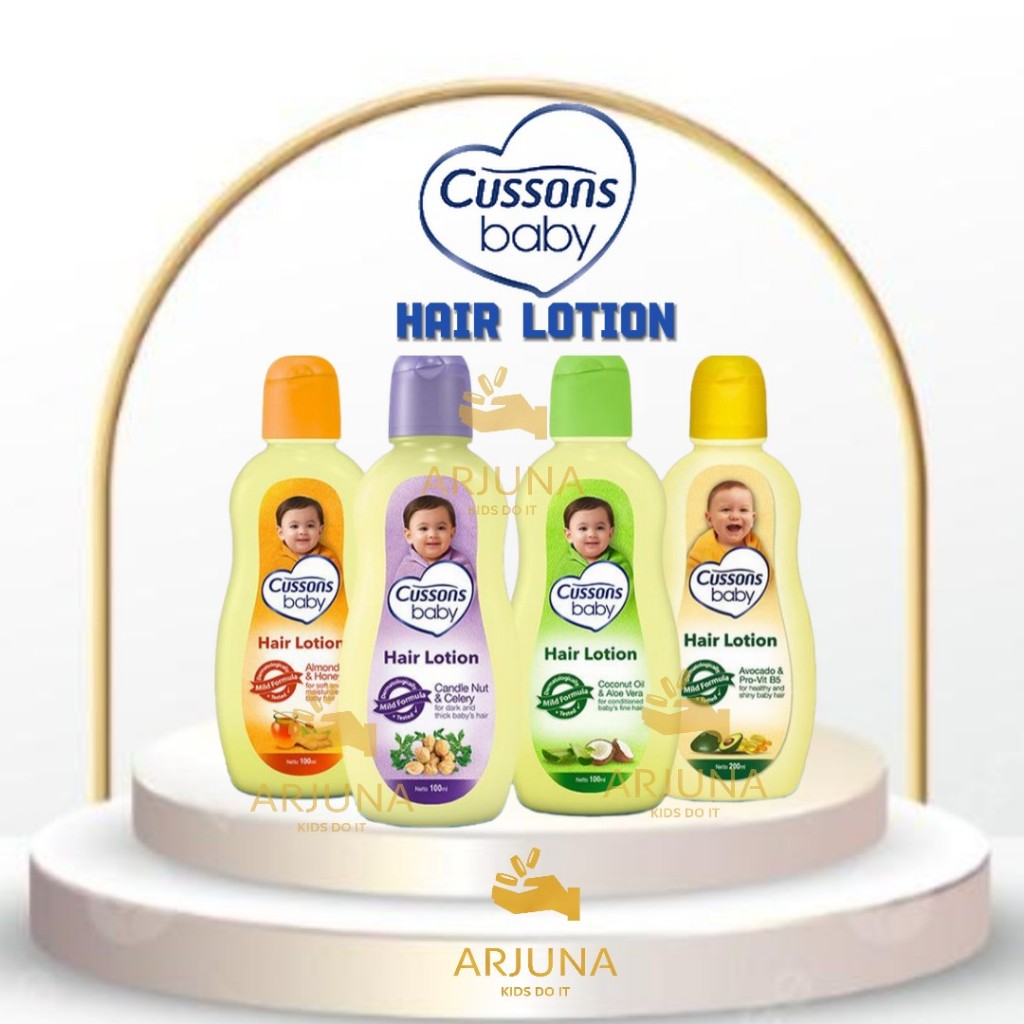 Jual CUSSONS Baby Hair Lotion 50+50ml / 100+100ml Minyak Rambut Bayi ...