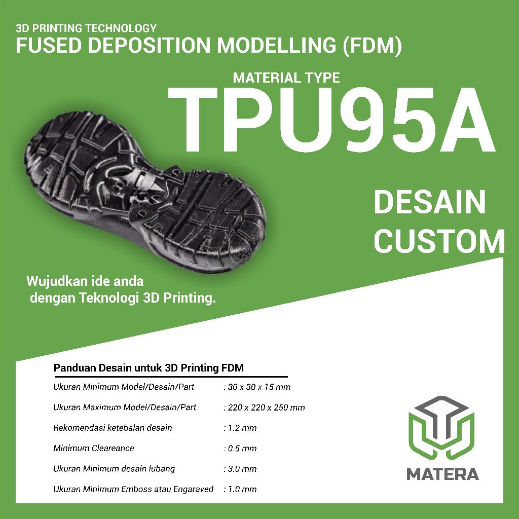 Jual 3D PRINT / 3D PRINTING/ TPU 95A / FDM | Shopee Indonesia