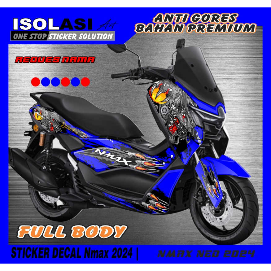 Jual Decal Sticker yamaha Nmax neo/nmax turbo/nmax 2024 Fullbody Racing ...