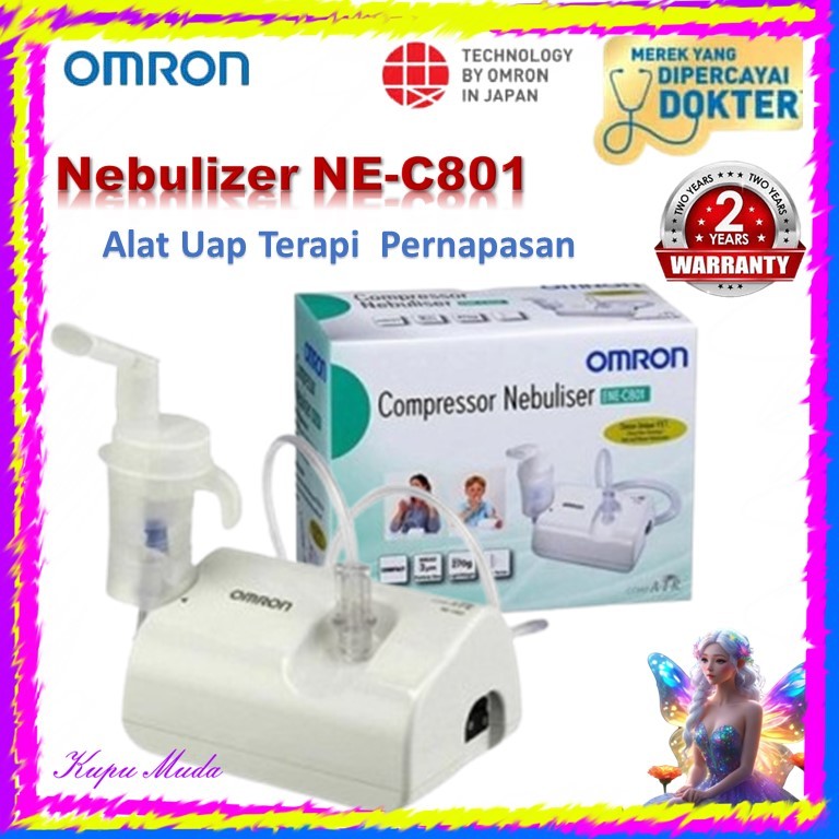 Jual OMRON Nebulizer NE-C801 / Nebulizer portable / nebulizer omron ...