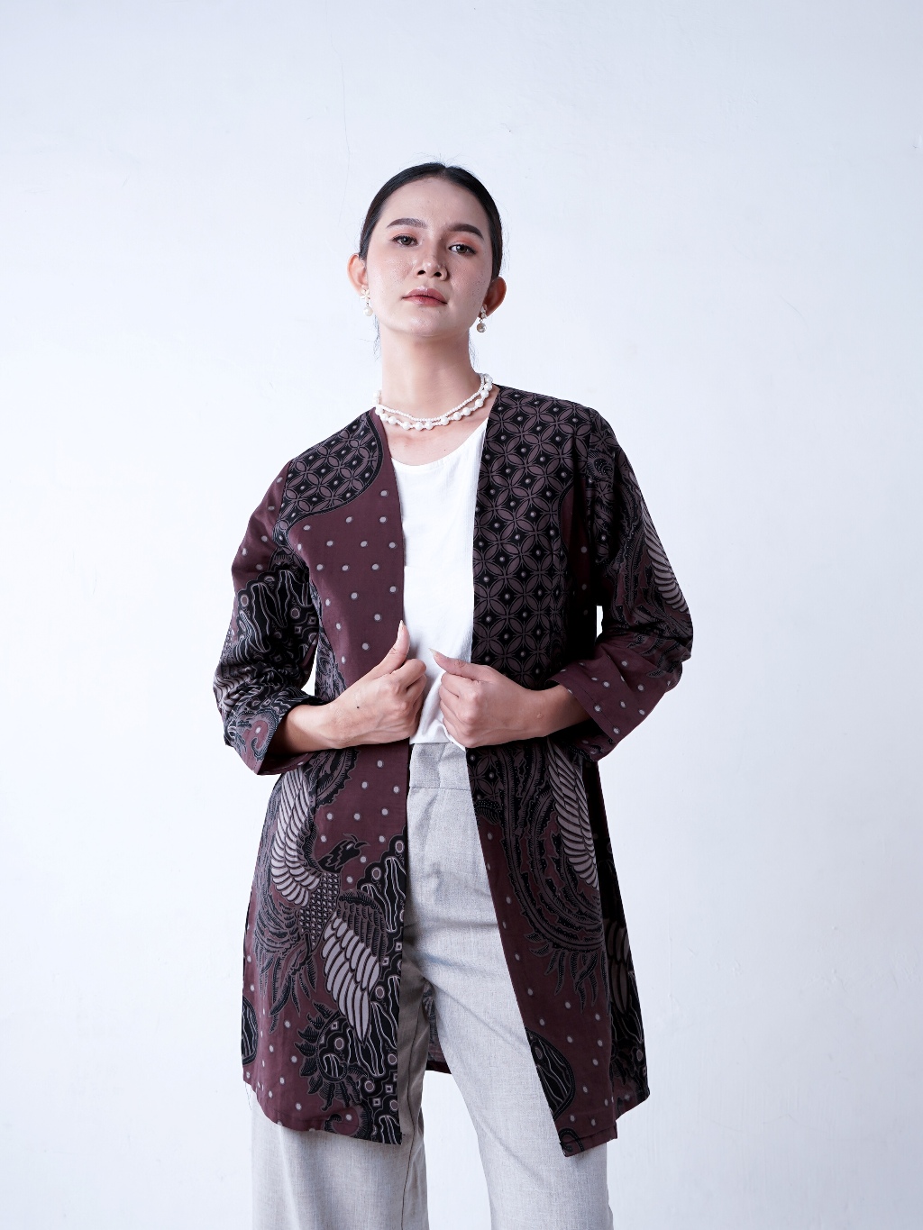Jual MARGARIA BATIK - Outer Batik Wanita Lengan Panjang - Nirwana ...