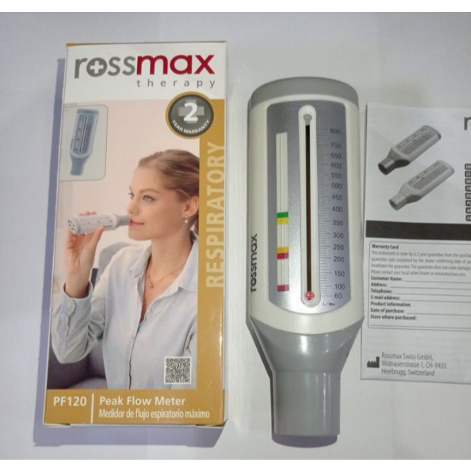 Jual Peak Flow Meter Rossmax Dewasa type PF120A - Alat | Shopee Indonesia