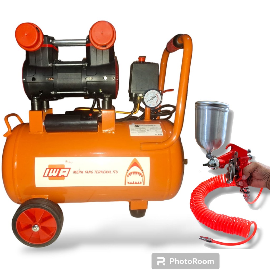 Jual PAKET MESIN KOMPRESOR !!! PAKET LENGKAP (3 ITEM) TUKANG CAT ...