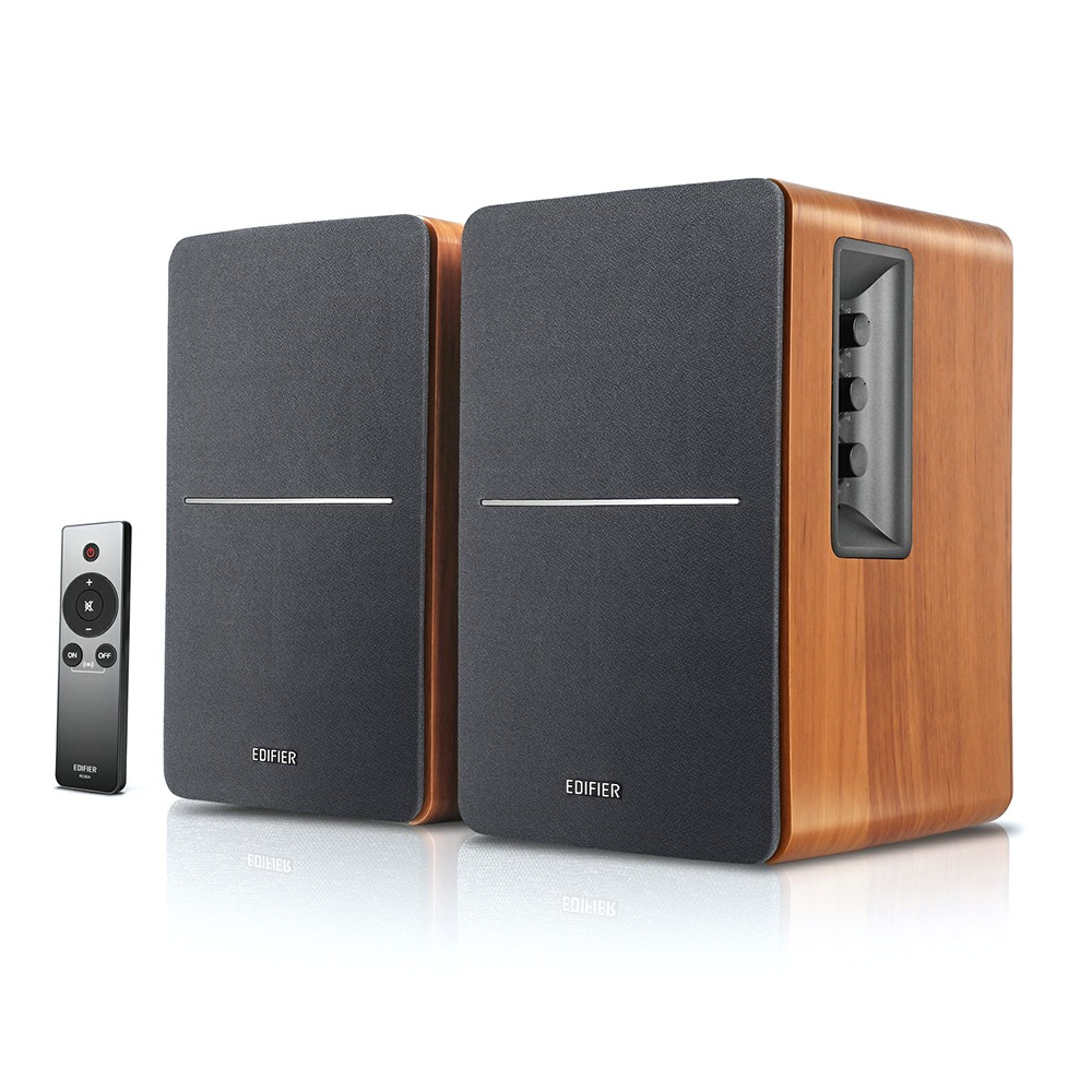 Jual Edifier Active 2.0 Bookshelf Speaker Set - R1280Ts - Brown | Shopee Indonesia