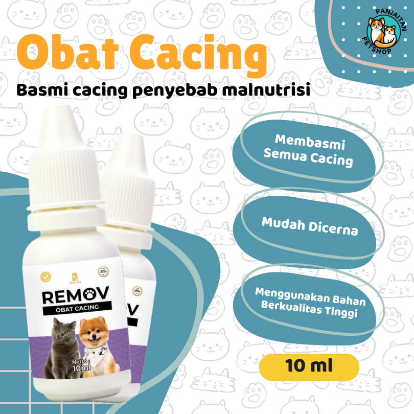 Jual Panjaitan Petshop Remov Obat Berbagai Penyakit Cacing Demam Birahi ...