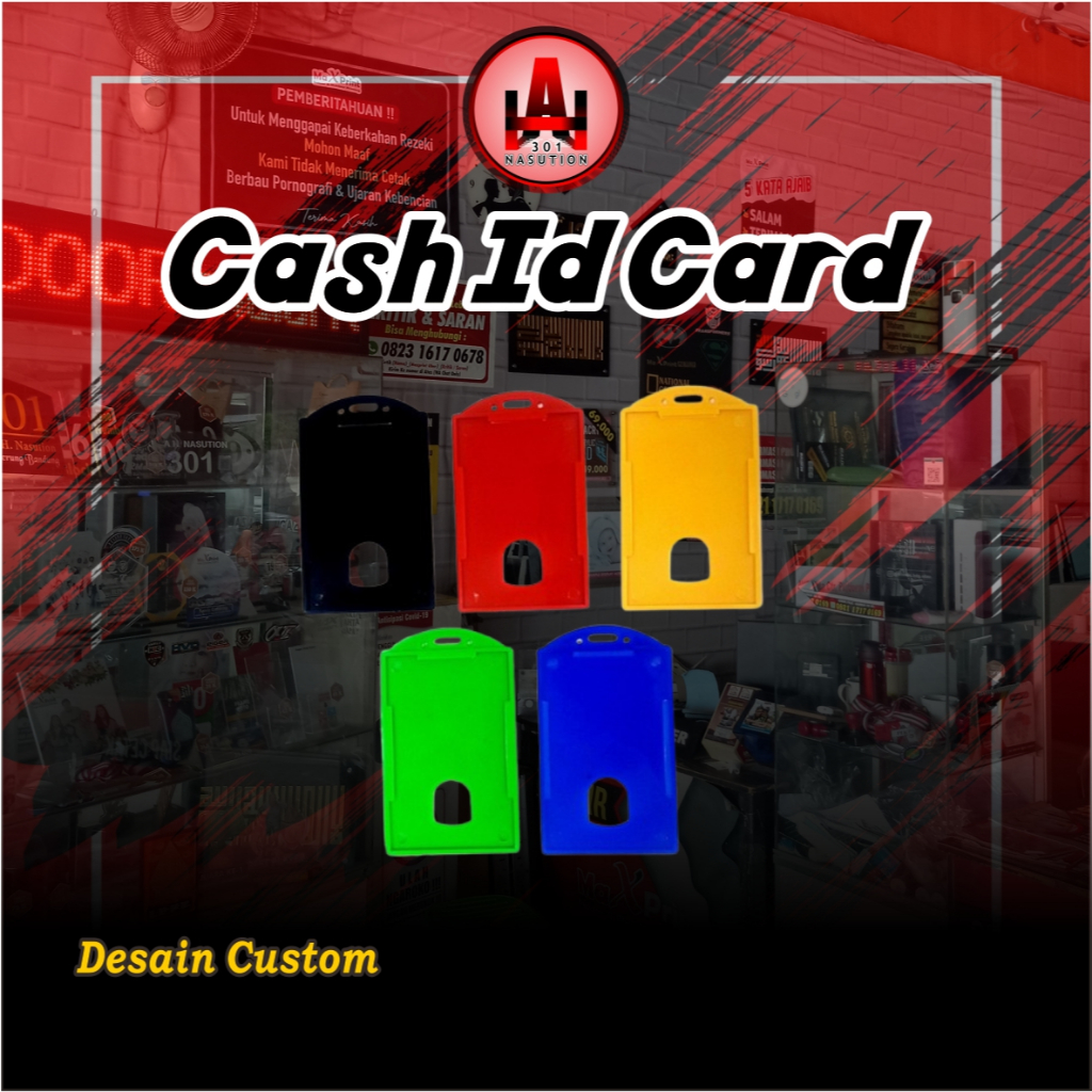 Jual cash id card (tempat nametag) | Shopee Indonesia