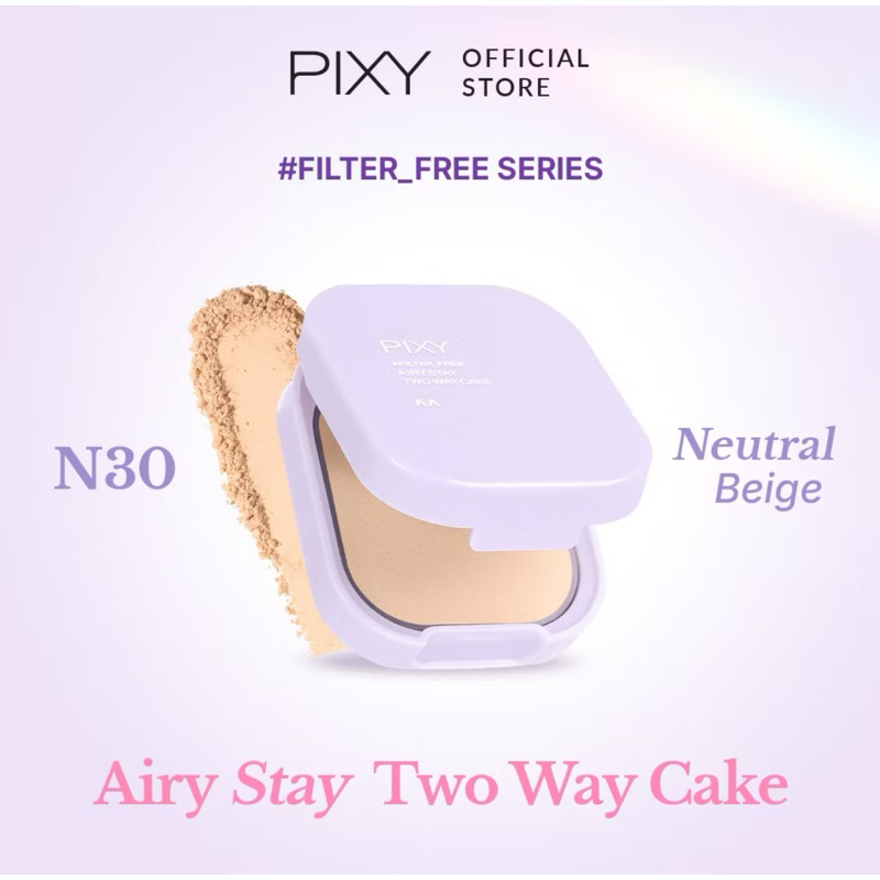 Jual PIXY AIRY STAY TWO WAY CAKE N30 ( Neutral Beige ) | Shopee Indonesia