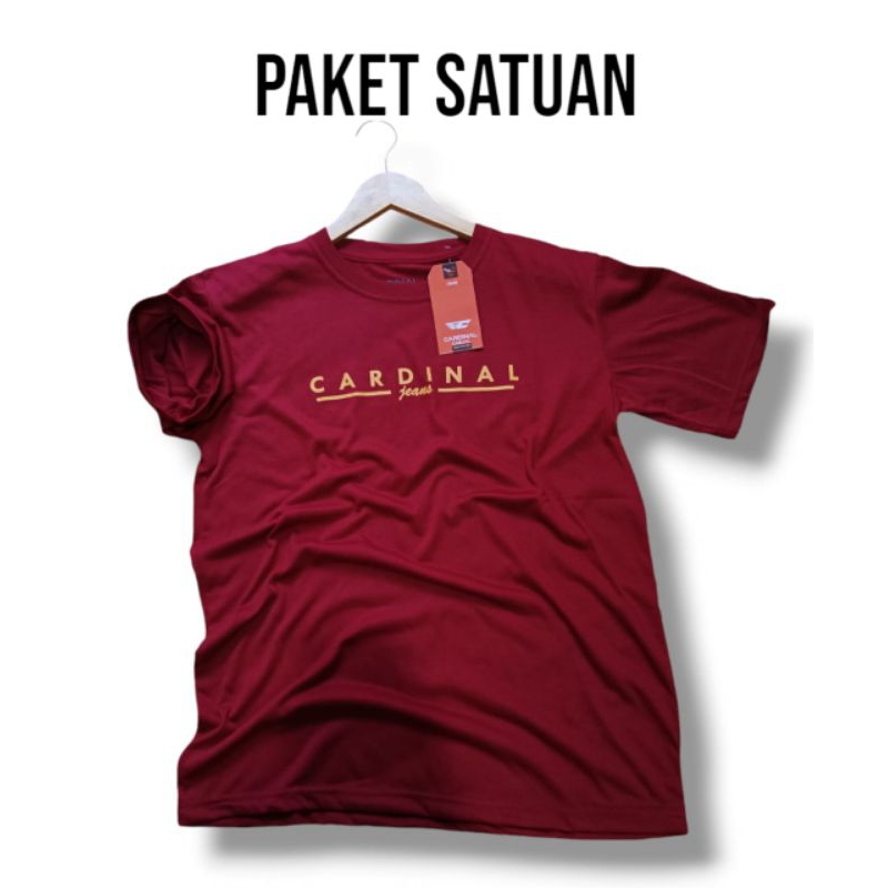 Jual [COD]kaos cardinal pria dan wanita terbaru asli bandung | Shopee Indonesia
