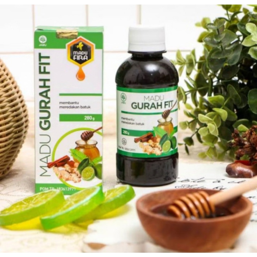 Jual Madu Gurah Fit Kaca Meredakan Batuk 280g | Shopee Indonesia