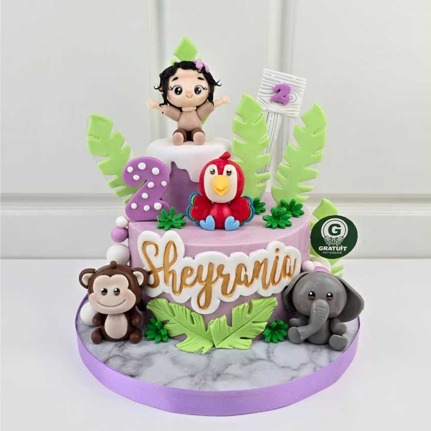 Jual CAKE TEMA BALITA BABA LILI TATA / CAKE ULANG TAHUN | Shopee Indonesia