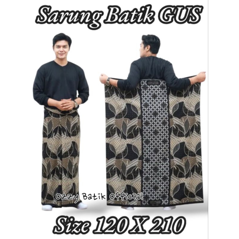 Jual sarung gus ikdam iqdam sarung batik sarung modern zaman now ...