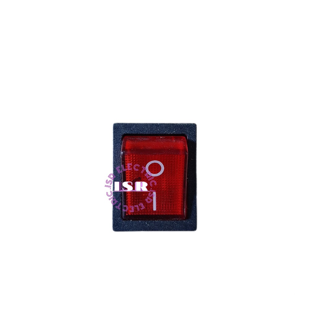 Jual SAKLAR SWITCH BESAR ON OFF 4 PIN MERAH NYALA400 | Shopee Indonesia
