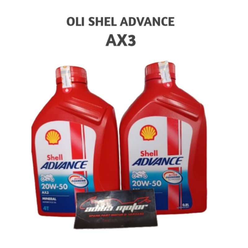 Jual Oli shell advance 4T ax3 0,8liter 100% original | Shopee Indonesia