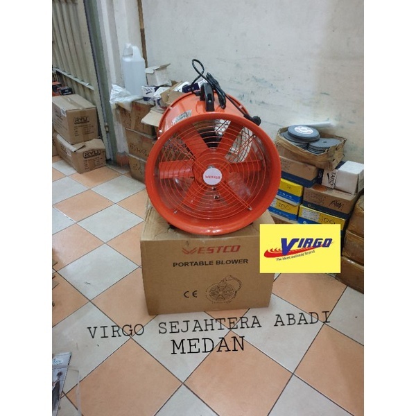 Jual WESTCO CTF-40 PORTABLE VENTILATOR FAN KIPAS BLOWER 16" INCH 16 " INCHI | Shopee Indonesia