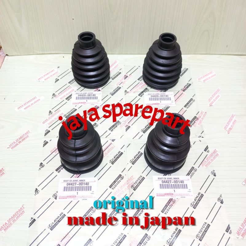 Jual Karet Boot As Roda Depan Cv Joint Yaris New Vios Gen2 1set 4pc Japan | Shopee Indonesia