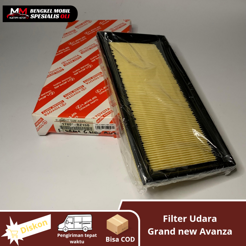 Jual Filter Udara Avanza Xenia Dual Vvti Saringan Udara 2016 2017 2018 ...