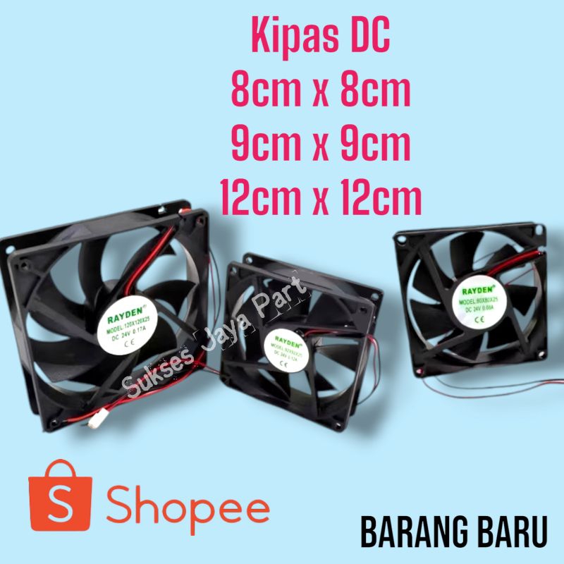 Jual Kipas DC 8cm kipas DC 9cm Kipas DC 12cm kipas DC 8x8 kipas DC ...
