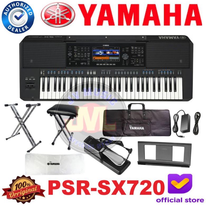 Jual Yamaha PSR SX720 Arranger Workstation Keyboard Paket Yamaha PSRSX ...
