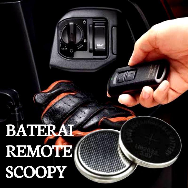 Jual BATERAI REMOTE MOTOR SCOOPY KEYLESS | Shopee Indonesia