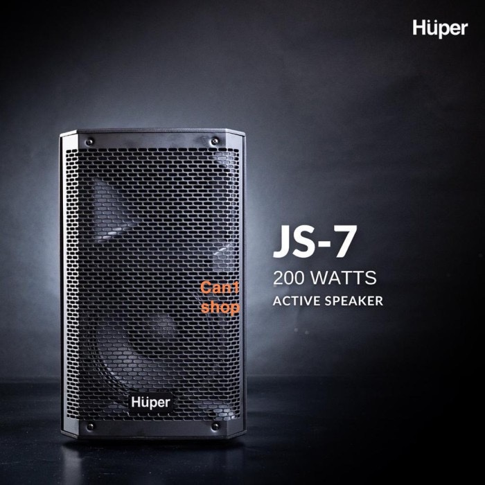 Jual Speaker Aktif 8 Inch HUPER JS-7 / JS7 Original Monitor Speaker SNI ...